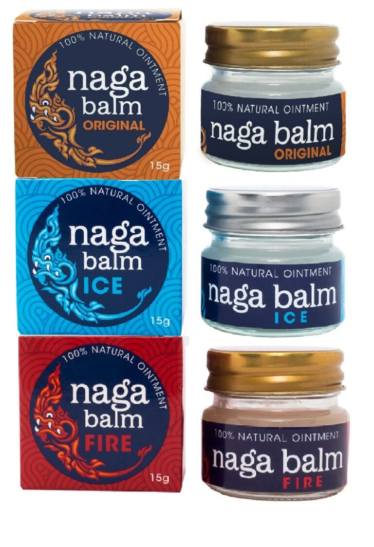 Naga Balm Bundle – Natural Muscle Ache Pain Relief Ointment- Discovery ...