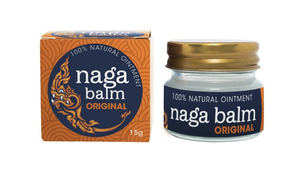 Naga Balm Original – Muscle Ache Pain Relief Ointment – 100% Natural ...