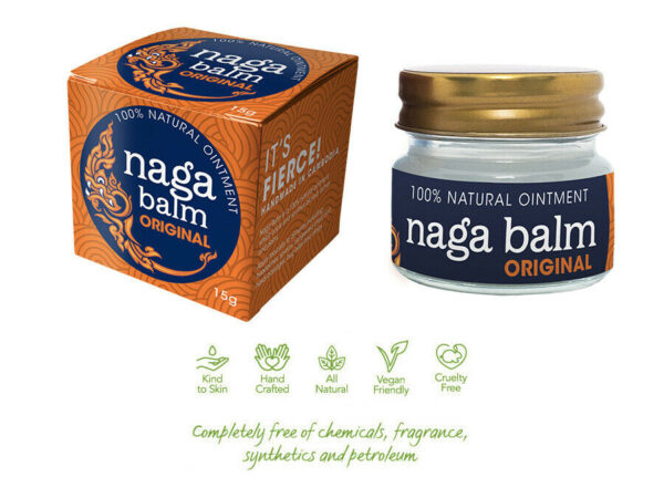 Naga Balm Original – Muscle Ache Pain Relief Ointment – 100% Natural ...
